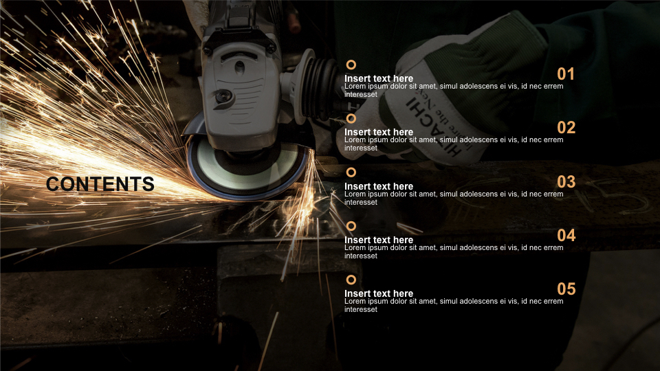 Free Keynote Templates - Electric Grinder