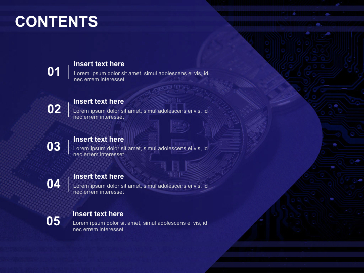 Free Presentation Template - Virtual Currency|Keynote|Slides