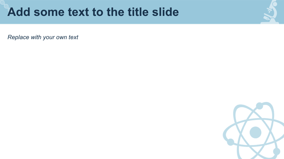 Free Presentation Templates - Microscope|Keynote|Slides