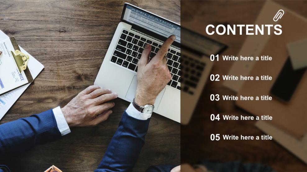 Taking Over a Job - Keynote Templates Free Download