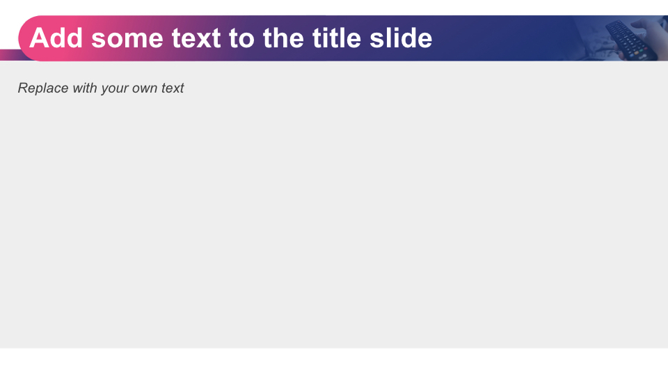 TV Remote Control - Free Images for Presentations|Keynote|Slides