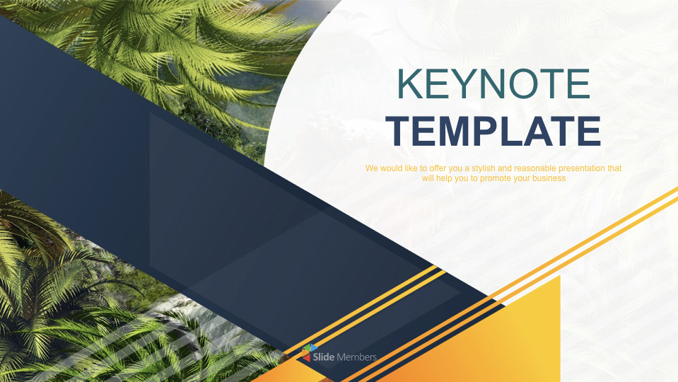 Free Professional Keynote Templates - Rainforest