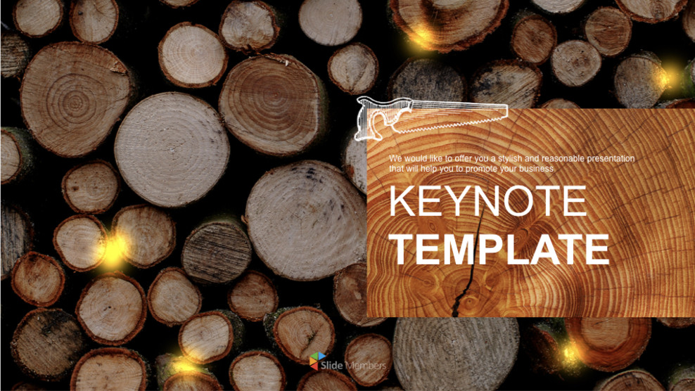 Keynote Free - Timber Logging|Slides