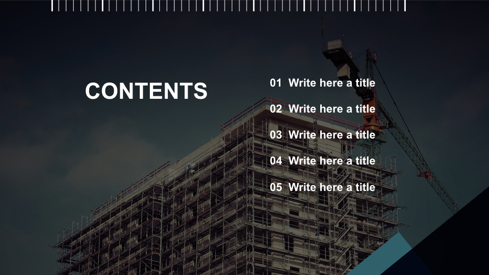 Building Construction - Free Images for Presentations|Keynote|Slides