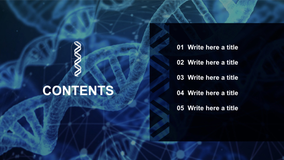 DNA - Free Presentation Templates