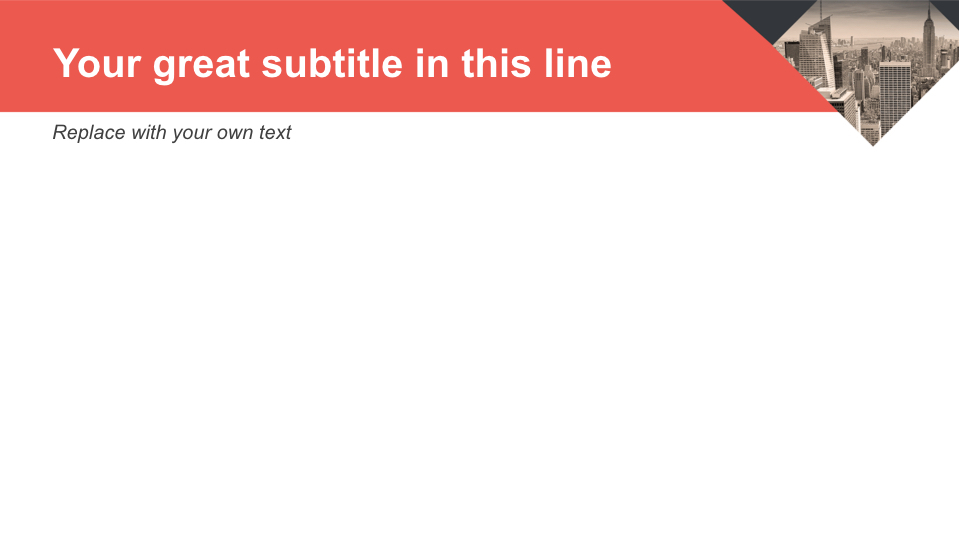 Free Images for Keynote - City View|Slides