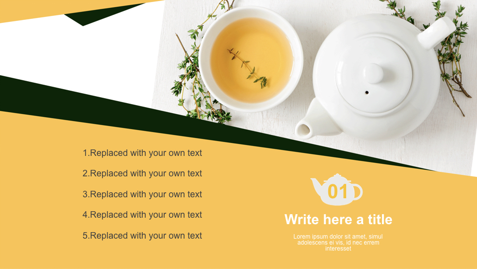 Free Keynote Template Download - Tea Time