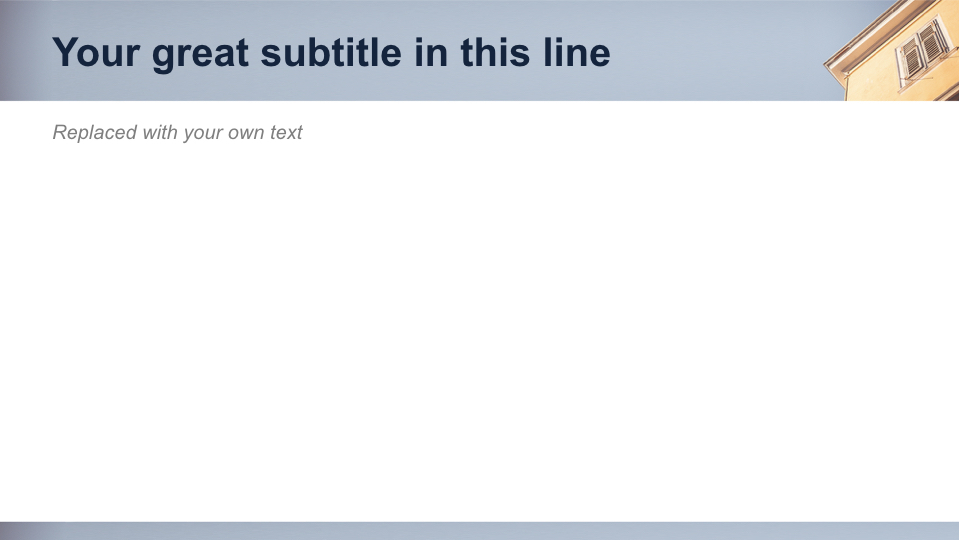 Simple Architecture - Free Keynote|Slides