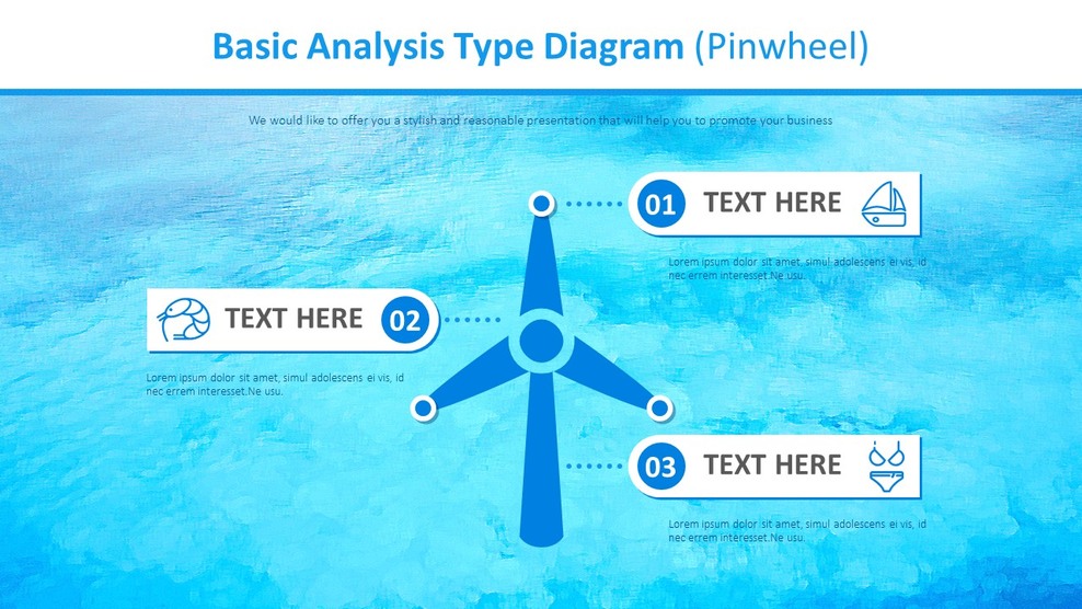 Free Basic Analysis Type Diagram (Pinwheel)|Slides