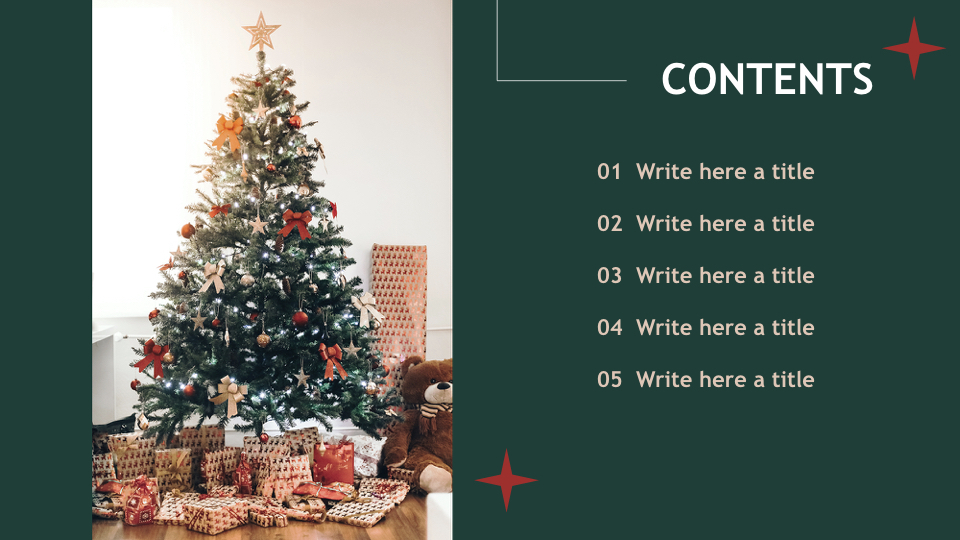Christmas Tree - Keynote Download Free|Slides