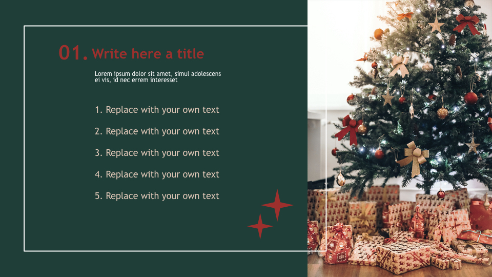 Christmas Tree - Keynote Download Free|Slides