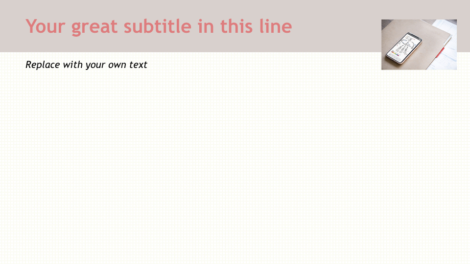 Free Presentation Templates - Project Composition