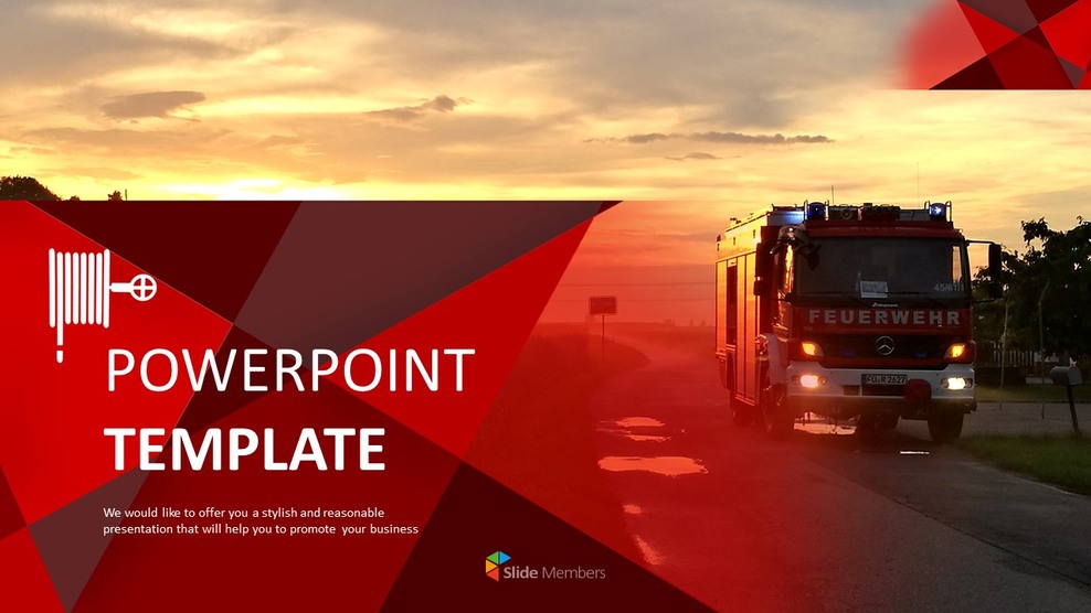 fire engine template free