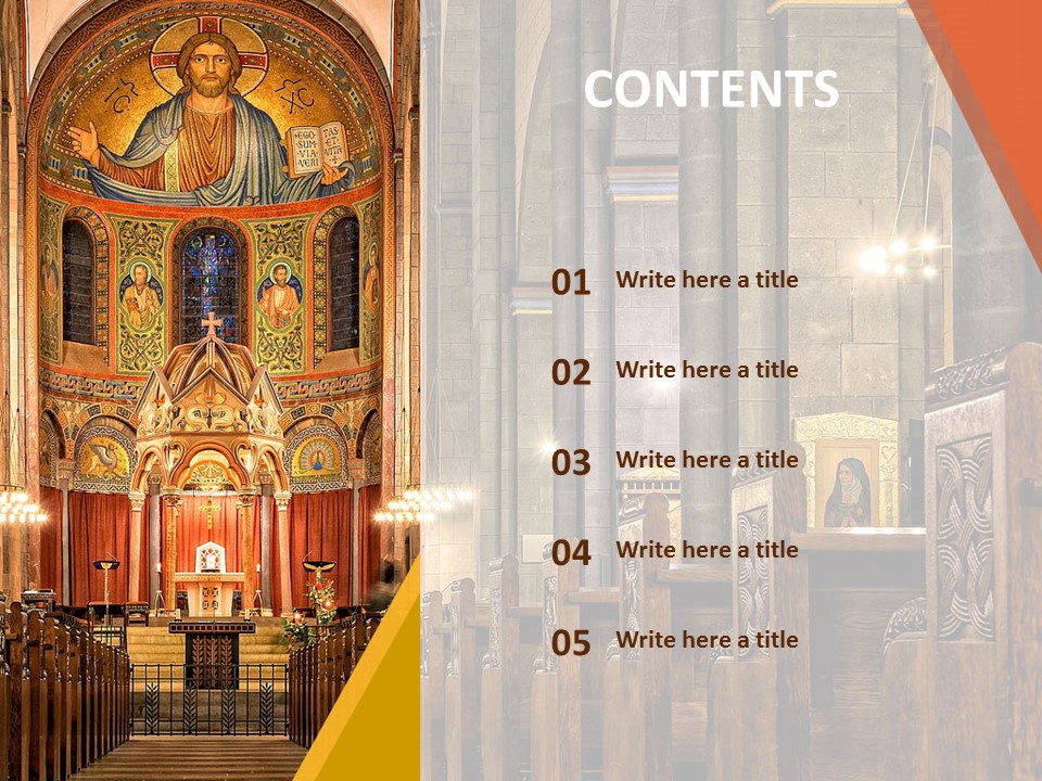 A Magnificent Cathedral - Google Slides Download Free