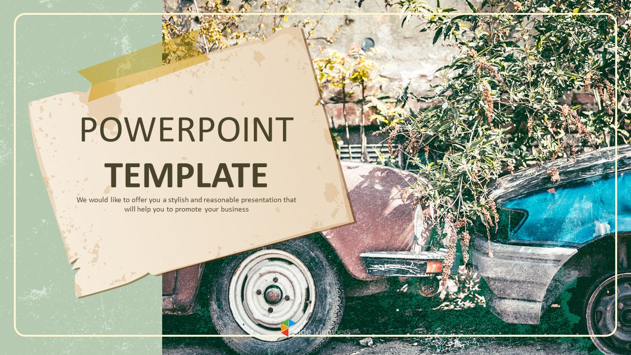 Free Google Slides - Old Car