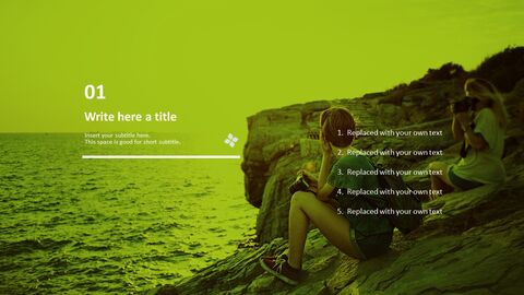 Free Google Slides Backgrounds - Sea Trip