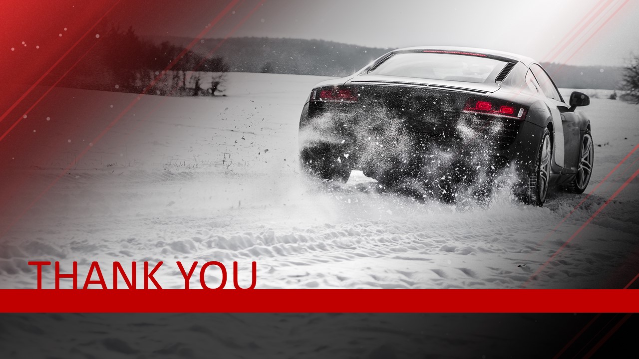 Free Google Slides themes - Vehicle over Snow