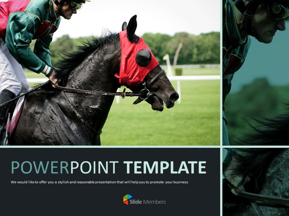 Horse Rider - Free Presentation Template