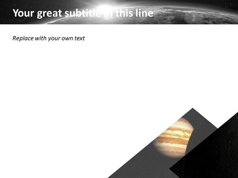 Mystery of the Universe - Google Slides Template Free