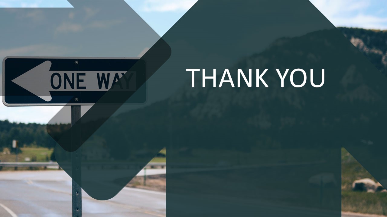 Road Signpost - Google Slides Template Free