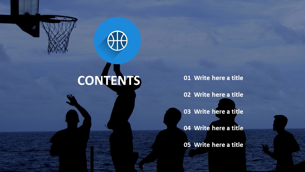 Basketball Skill - Google Slides online Free