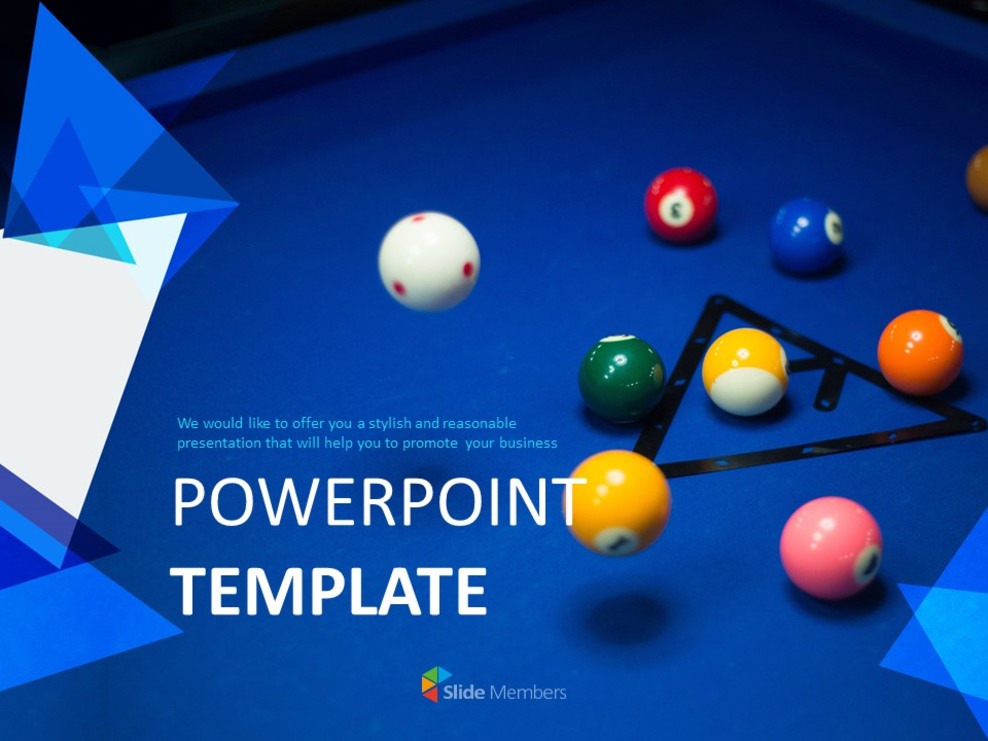 billiards background template