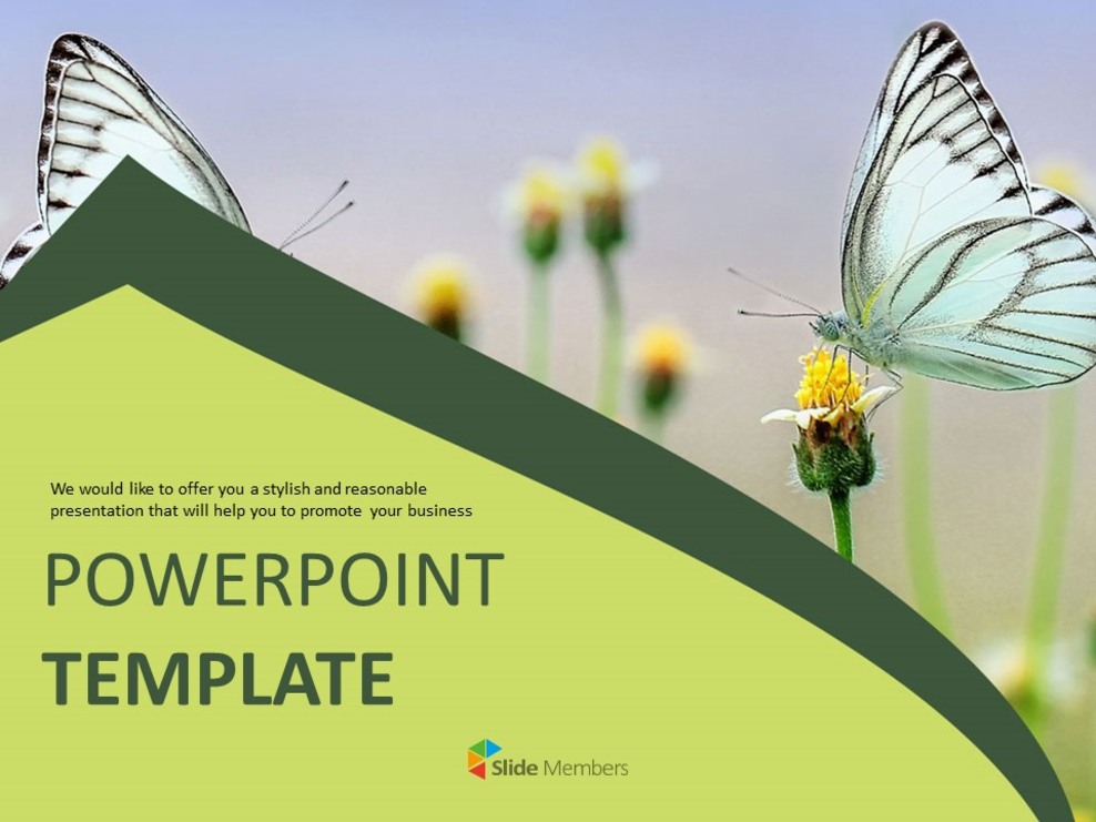 Free Google Slides - Butterfly Theme