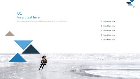 Free Google Slides Backgrounds - Winter Skating