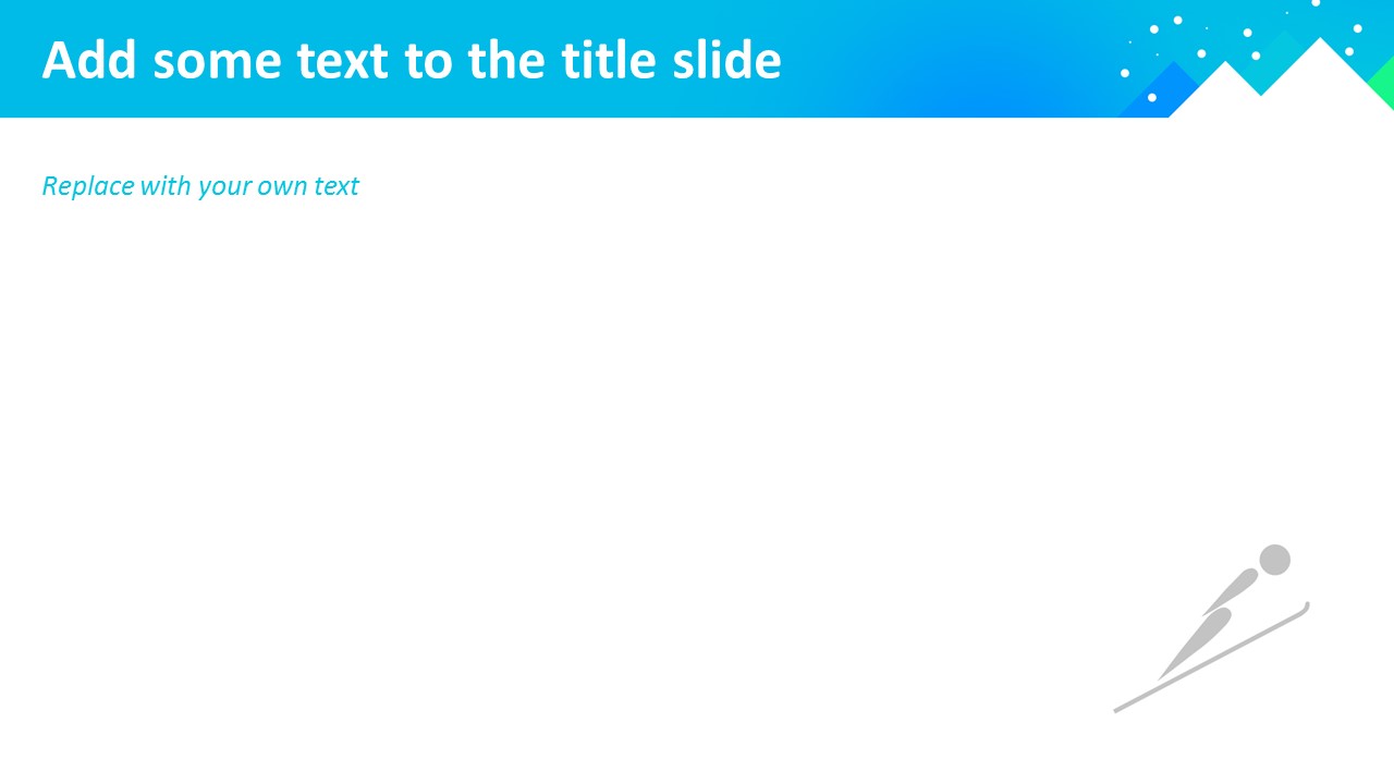 Google Slides Free - Ski Jumping Arena