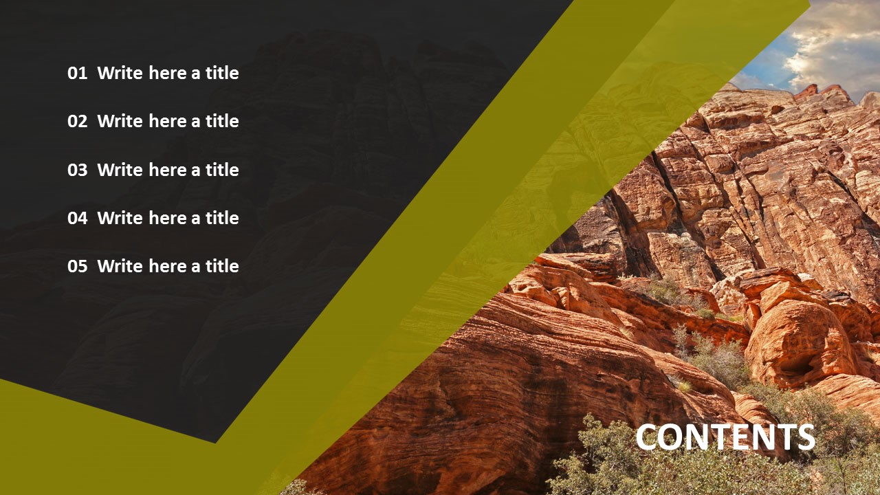 Rock Climbing - Google Slides Template Free Download