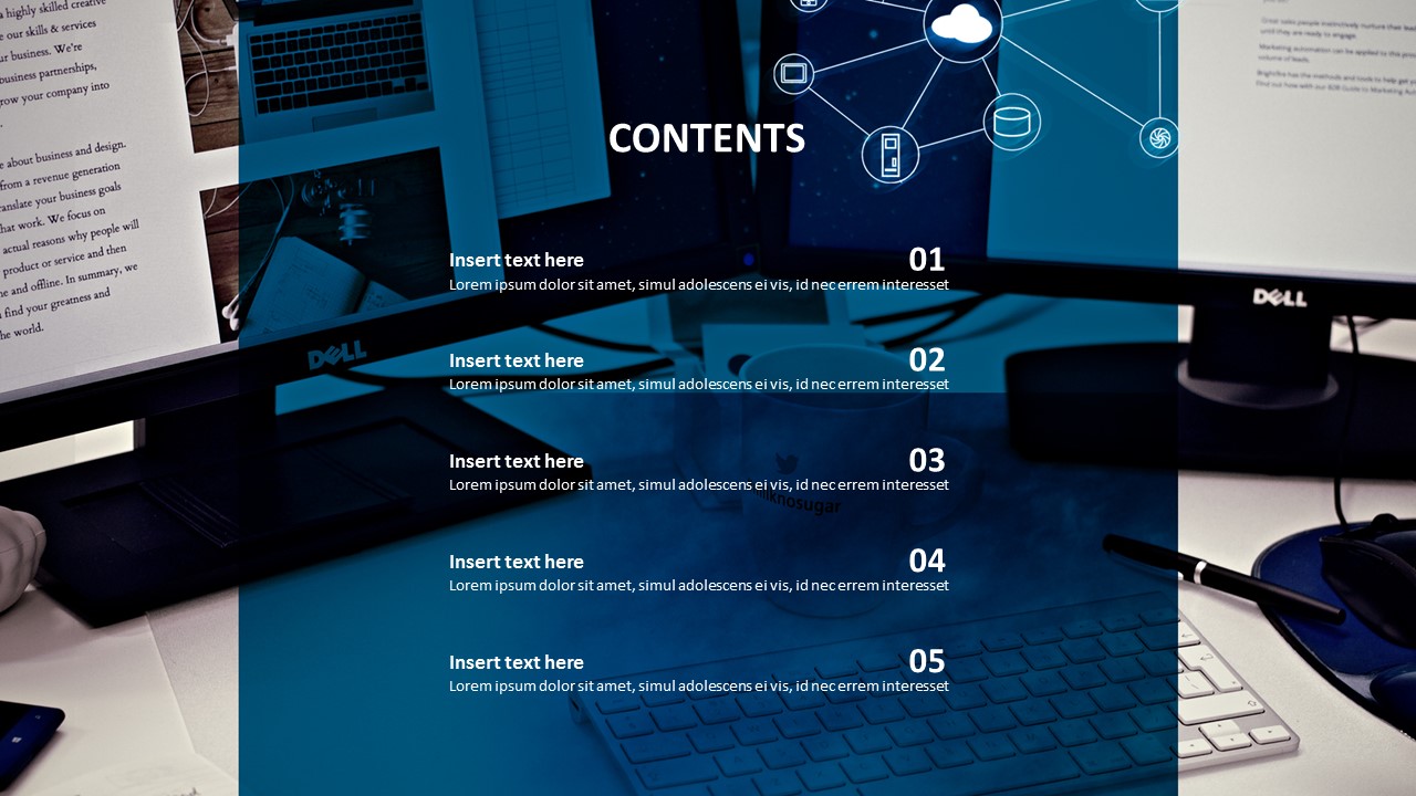 Dual Monitor - Google Slides Free