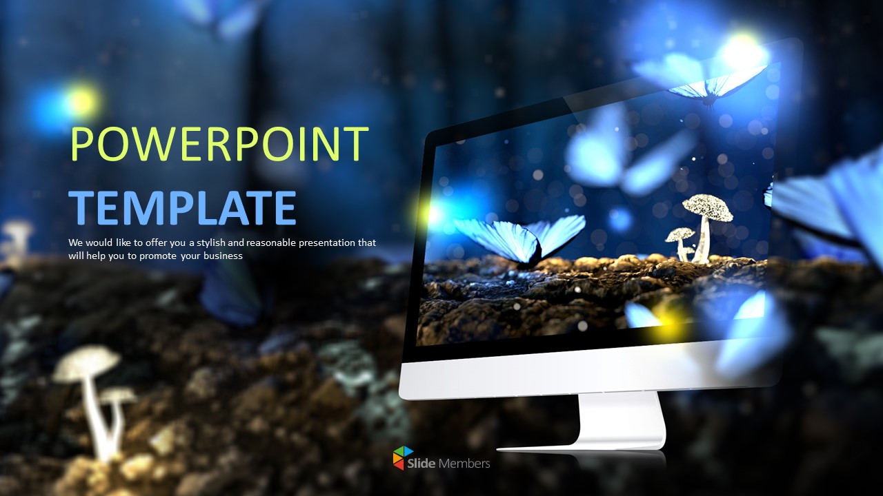 Free Google Slides Template Design - Display