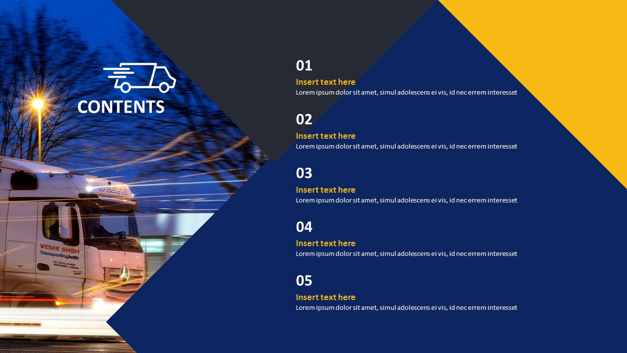 Free Images for Google Slides - Food Distribution Trucks