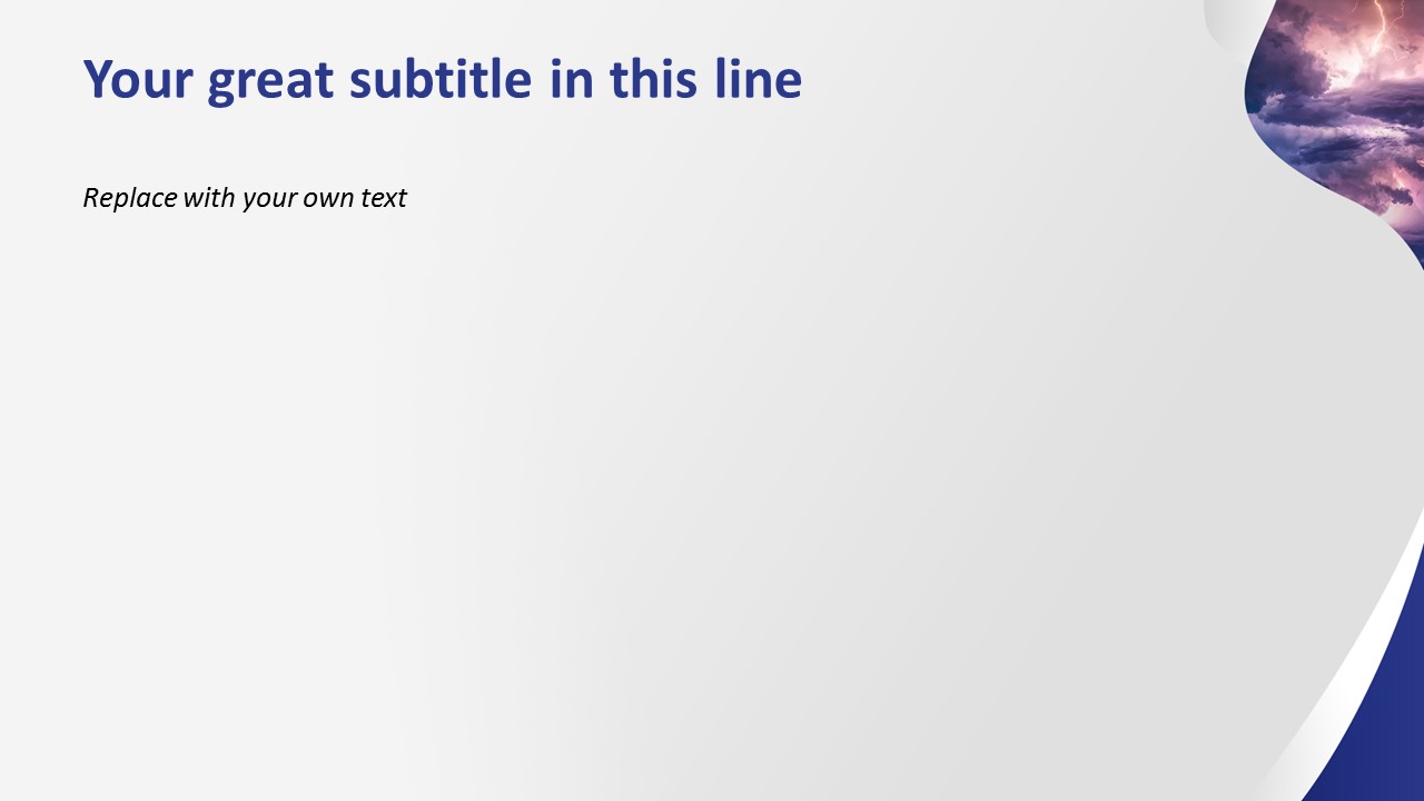 Lightning - Free Images for Google Slides
