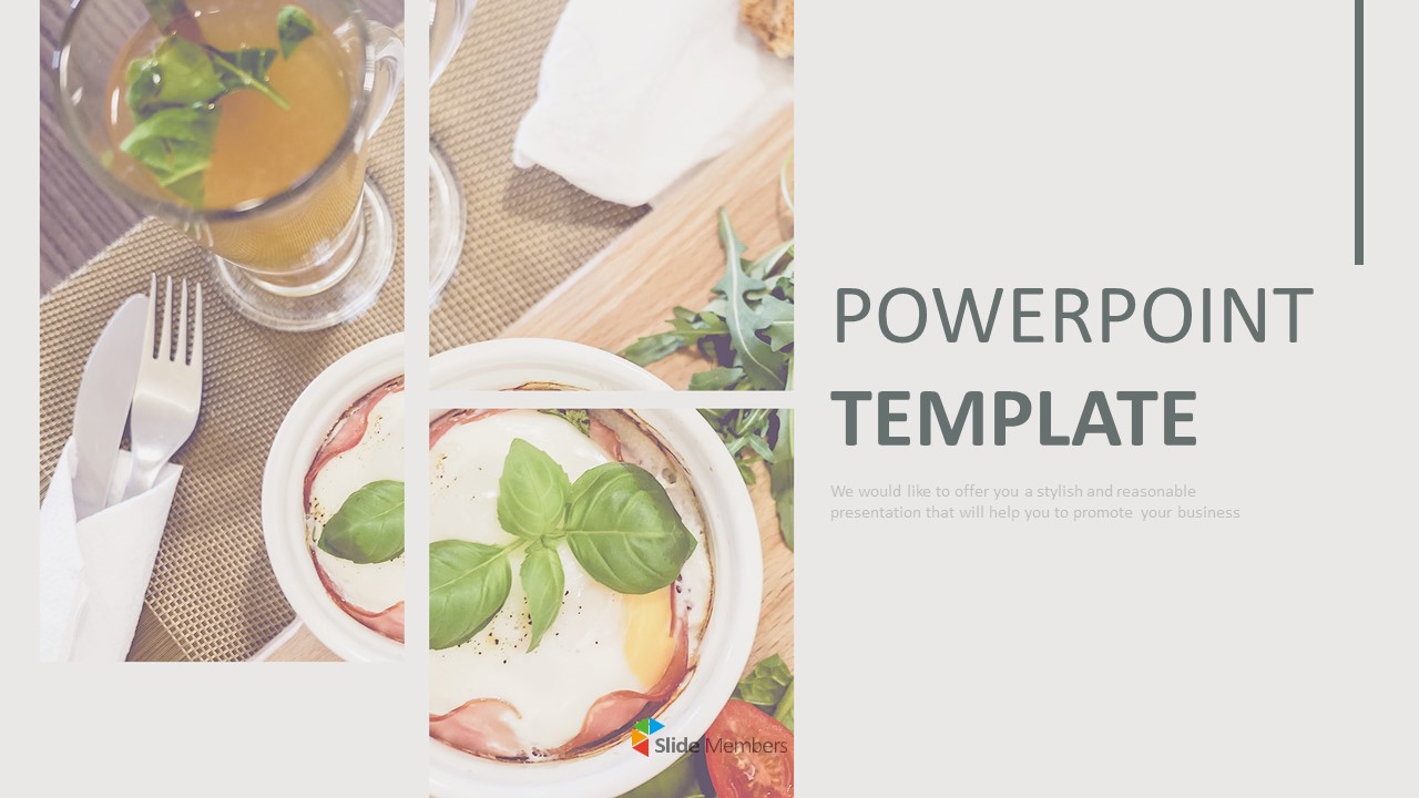 Brunch on a Weekend - Google Slides Template Free