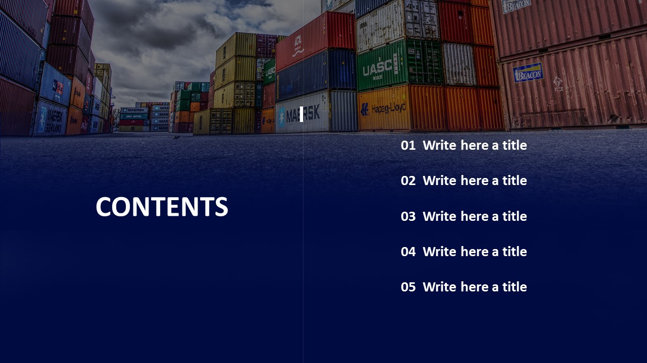 Free Images for Google Slides - Container Box