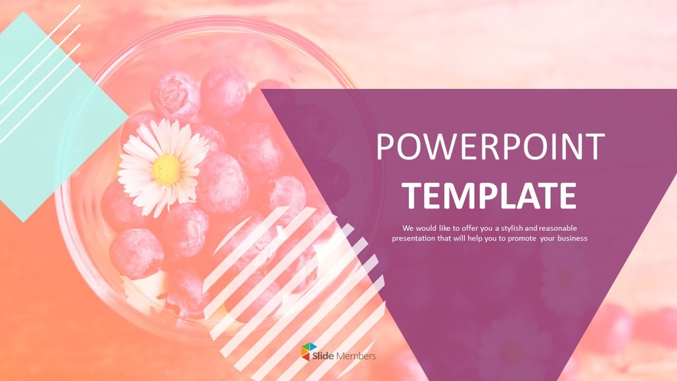 Free Presentation Template - Fresh Blueberry|Google Slides