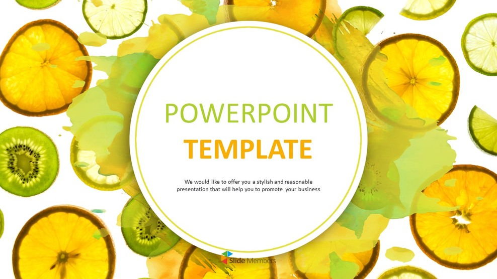 Fresh Fruits - Free Google Slides themes