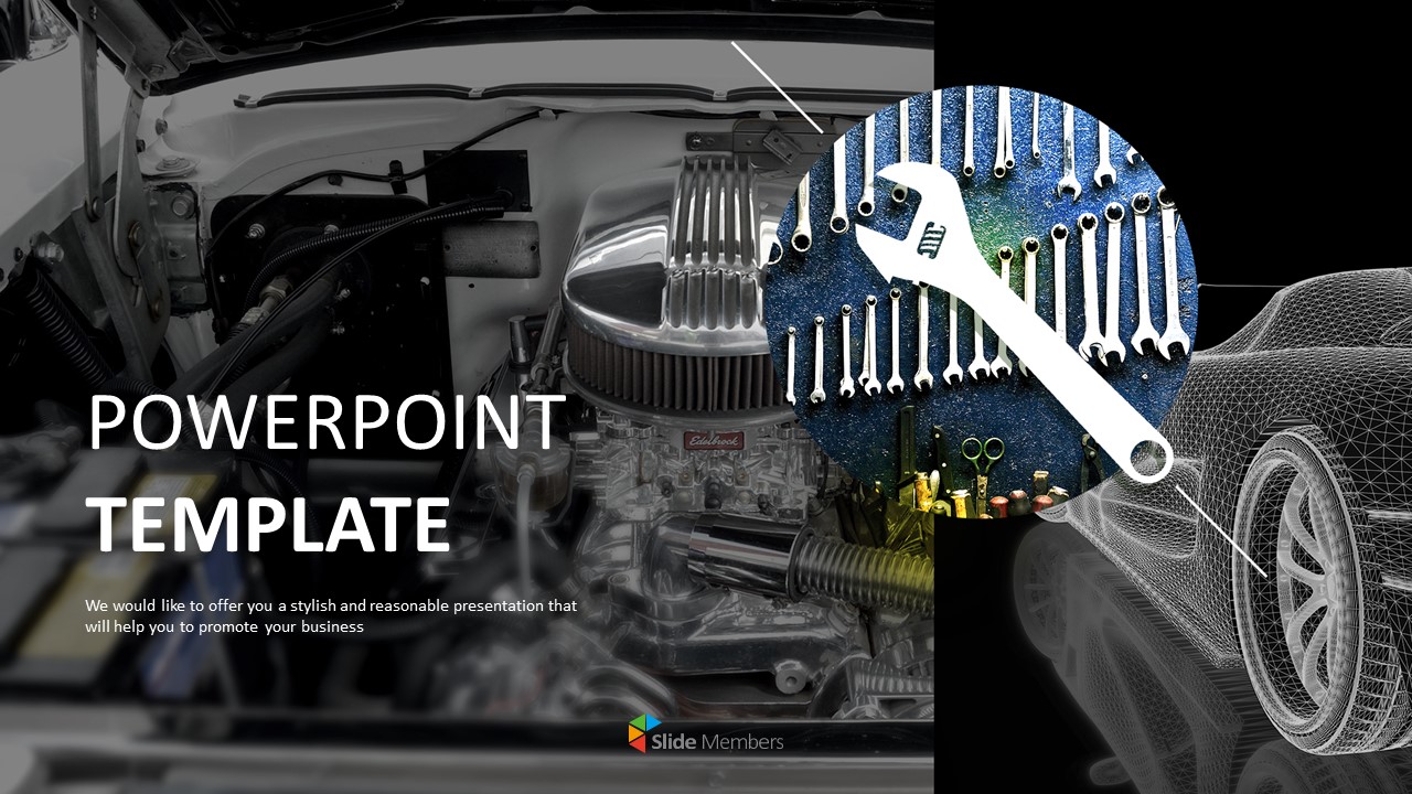 Google Slides Download Free - Car Repair