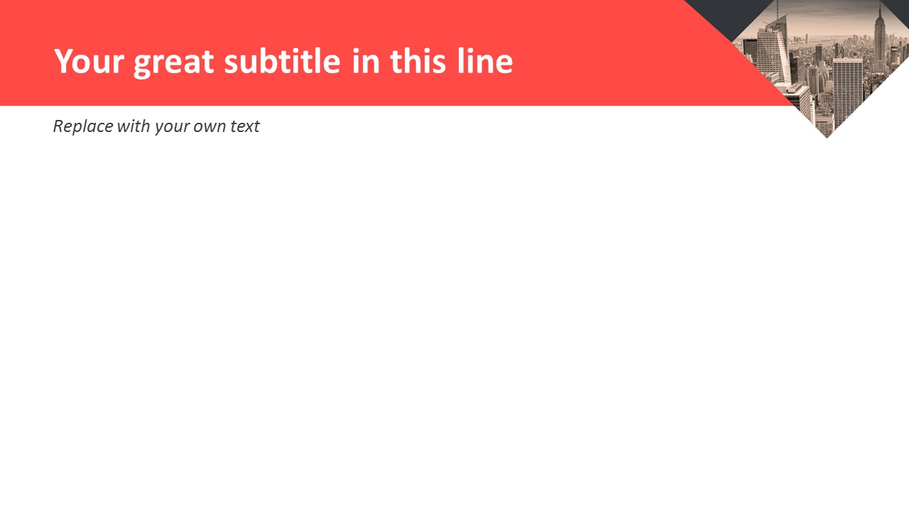 Google Slides Free - City View