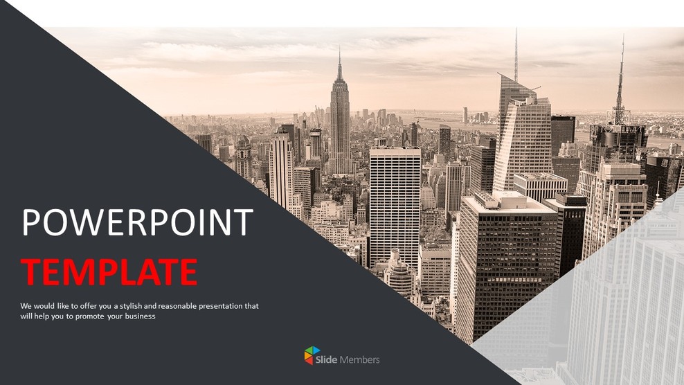 Google Slides Free - City View