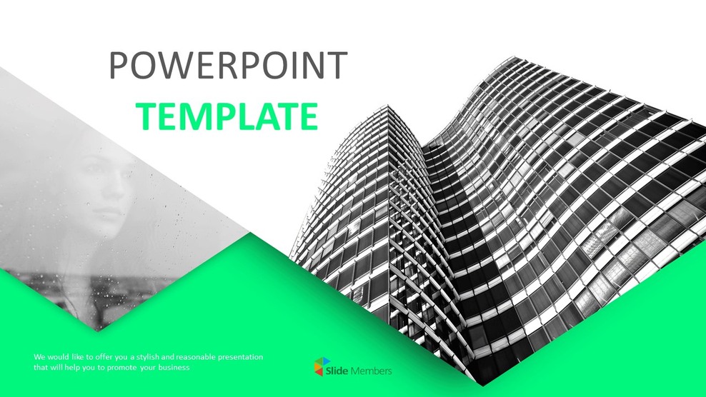 Google Slides Template Free Download - Skyscraper