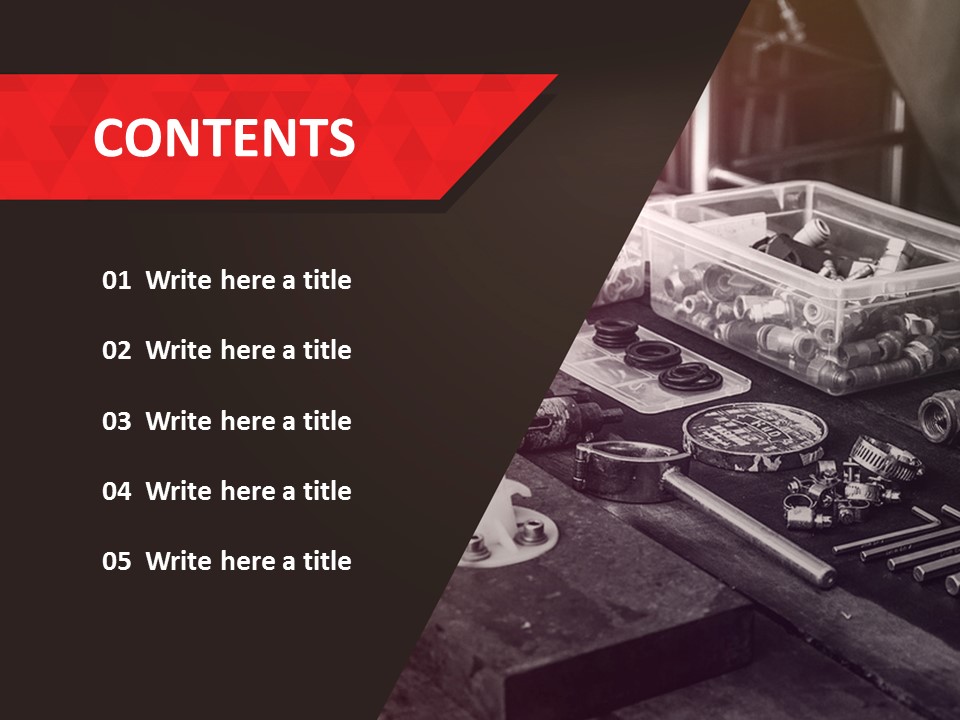 Tools - Free Google Slides