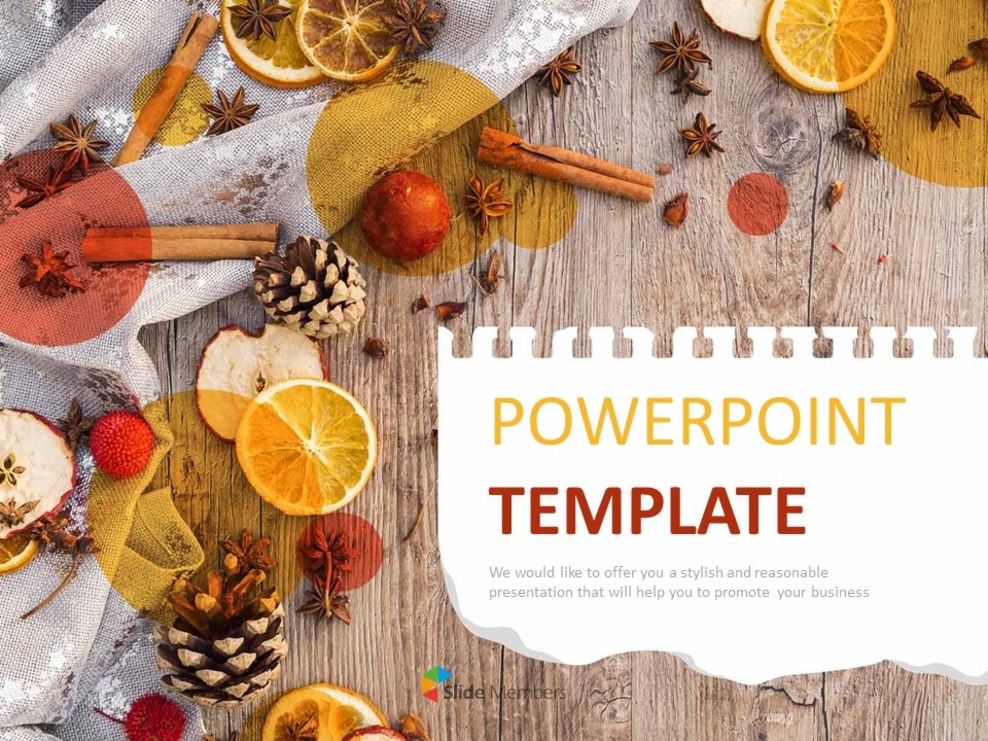 Various Dried Fruits - Free Google Slides themes