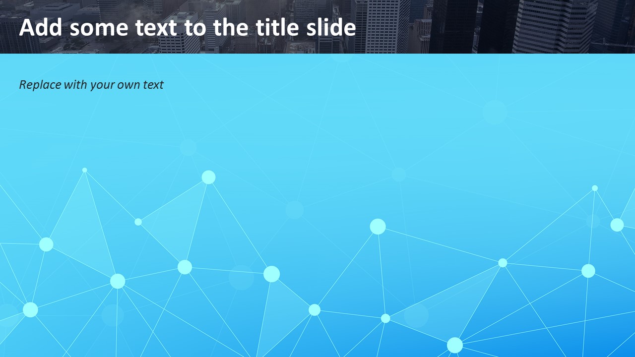 Busy City Life - Google Slides Template Free