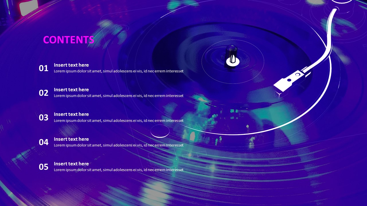 Club Djing - Google Slides Download Free