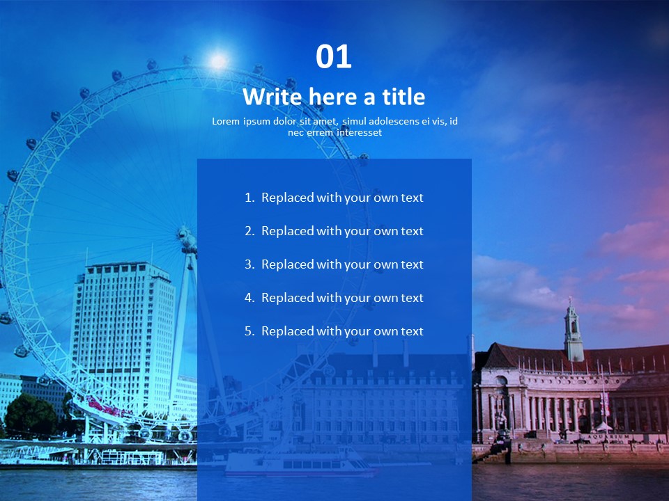 Free Google Slides - Ferris Wheel