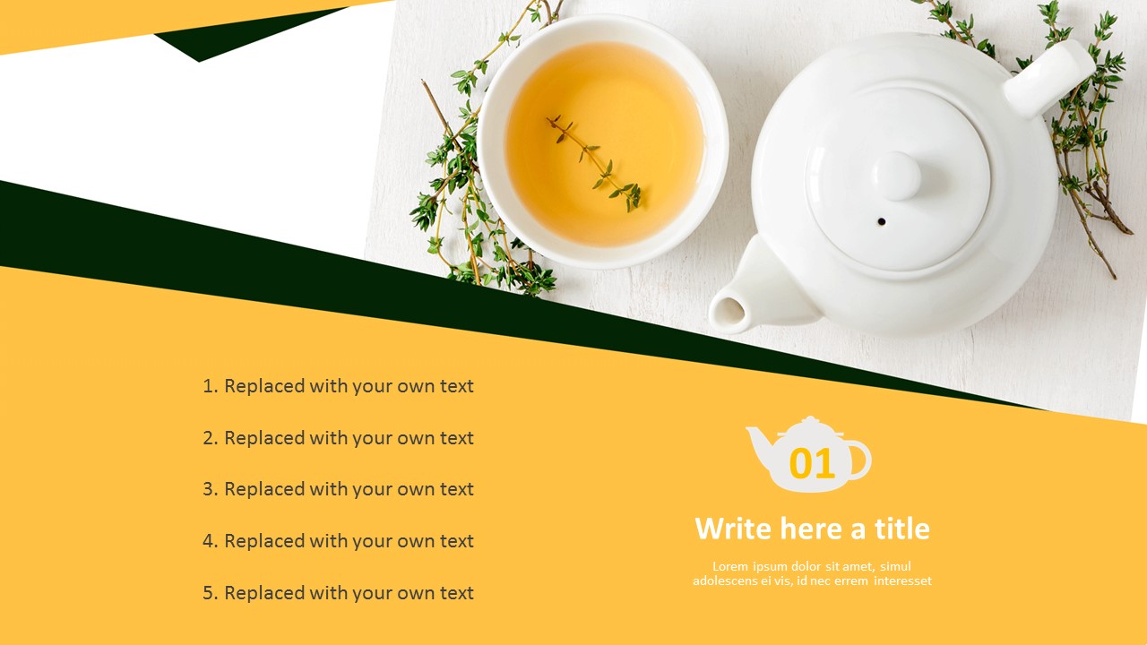 Free Google Slides - Tea Time
