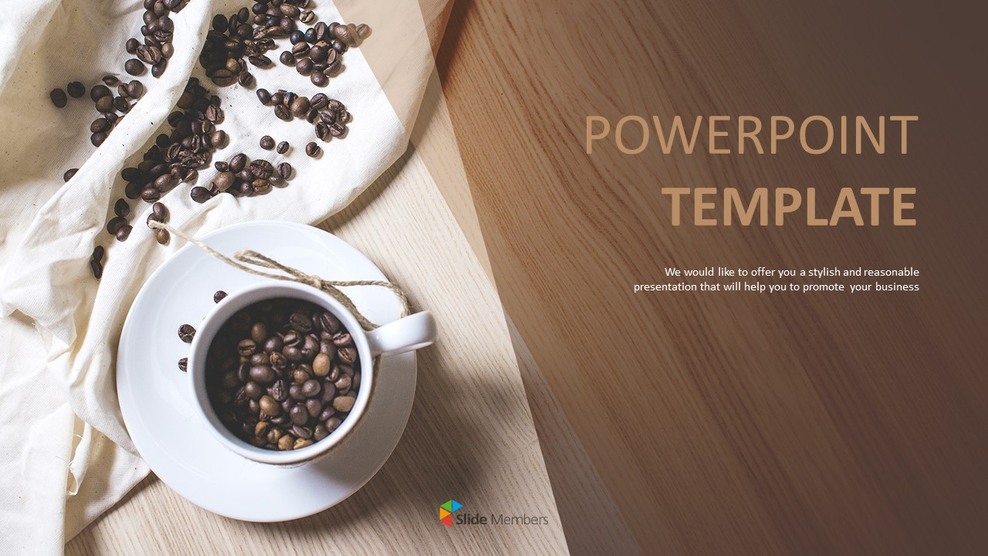 Free Google Slides Templates - Fragrant Coffee Beans