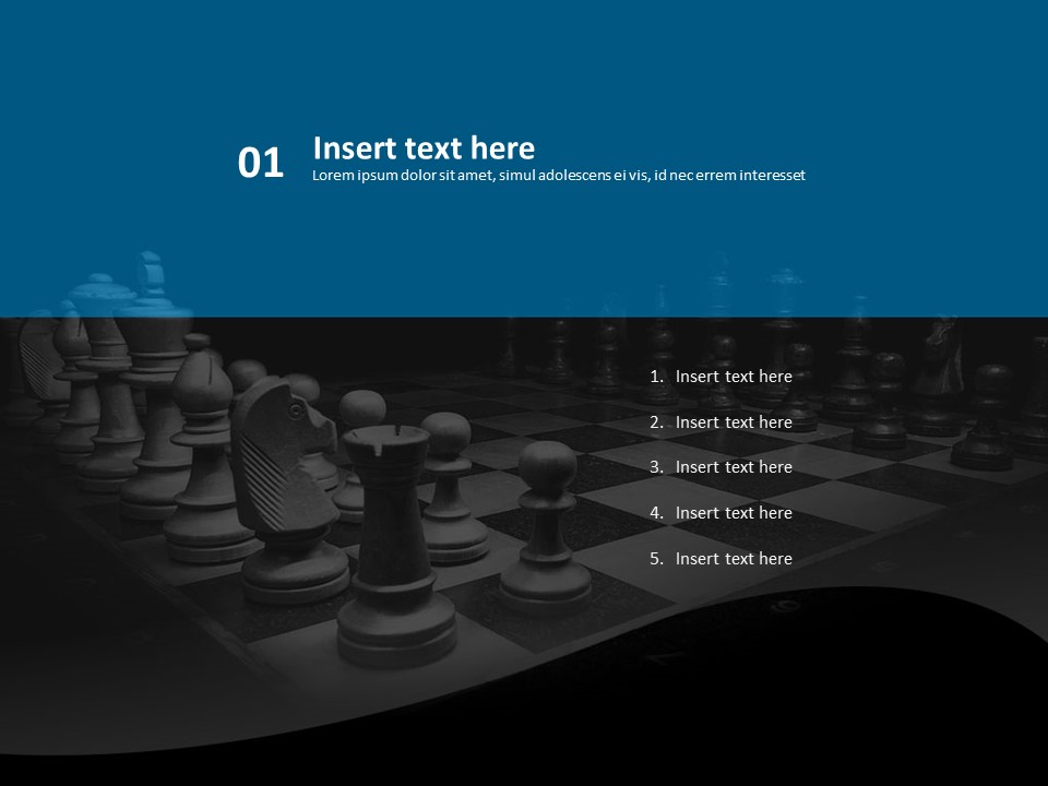 Free Images for Google Slides - Dark Atmosphere Chessboard